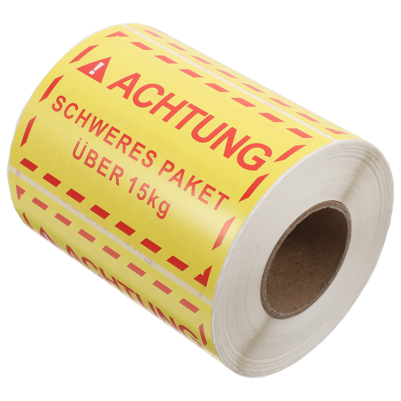 1 Roll/500Pcs Overweight Sticker Weight Caution Tape Shipping Caution ...