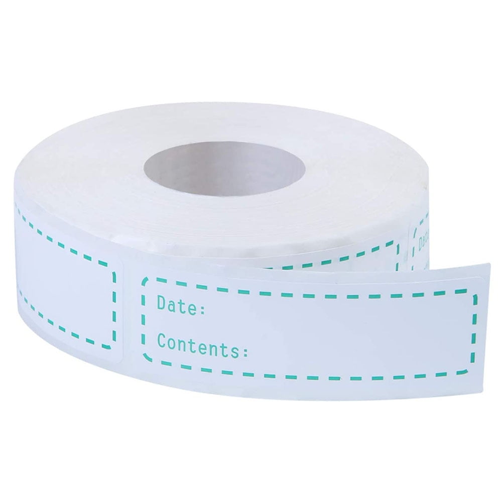 1 Roll/500pcs English Record Date Stickers Practical Classified ...