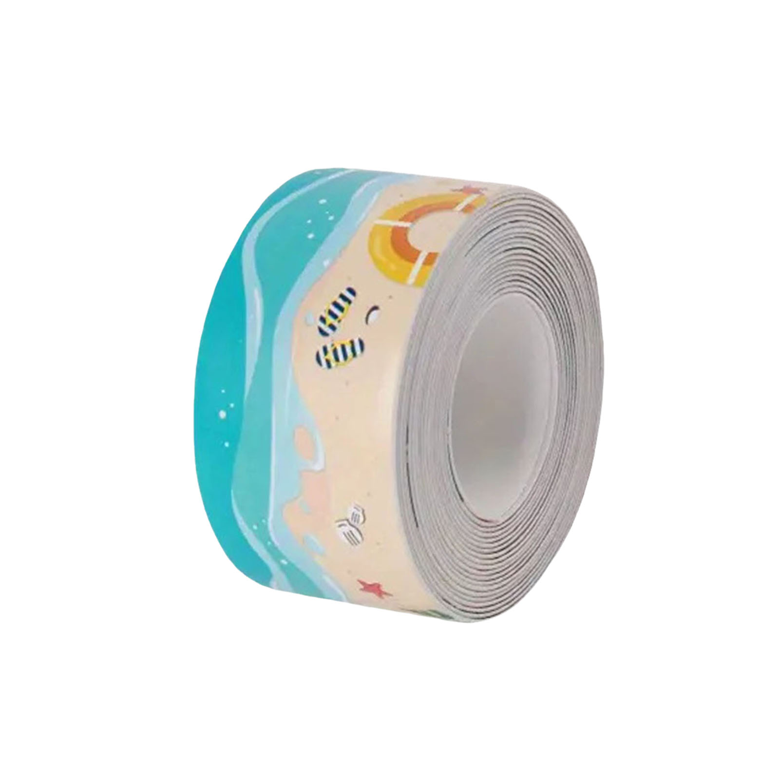 1 Roll 5M Caulk Tape Waterproof PVC Self Adhesive Bathroom Toilet ...