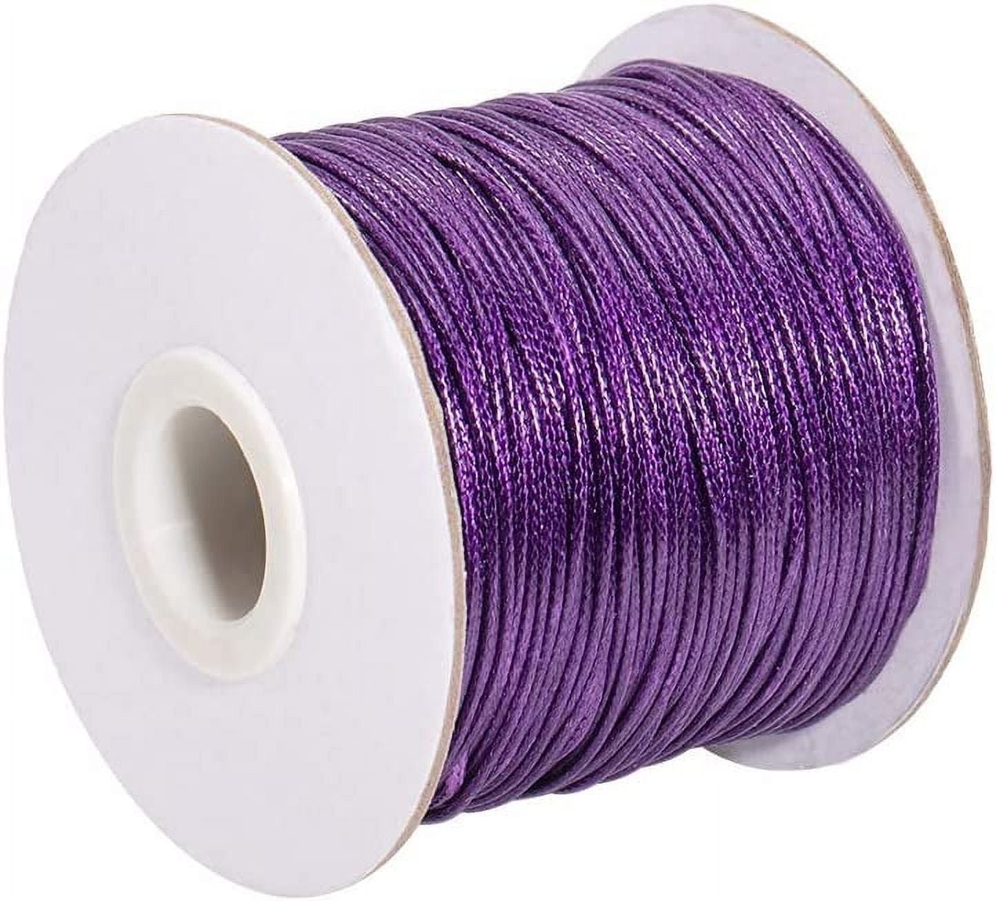 1 Roll 88 Yards 1mm Waxed Polyester Cord String Thread Korean Waxed ...