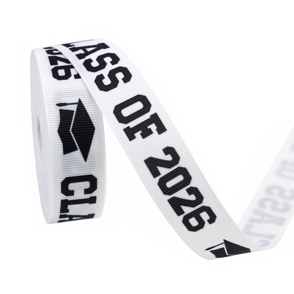 1 Roll × 9 Yards Senior Class of 2026 Ribbon for Crafting Sewing, 7/8 ...