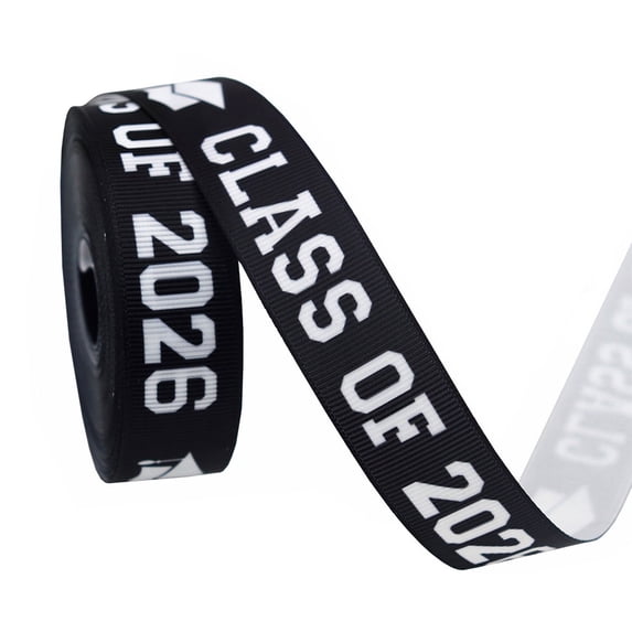 1 Roll × 9 Yards Senior Class of 2026 Ribbon for Crafting Sewing, 7/8 ...