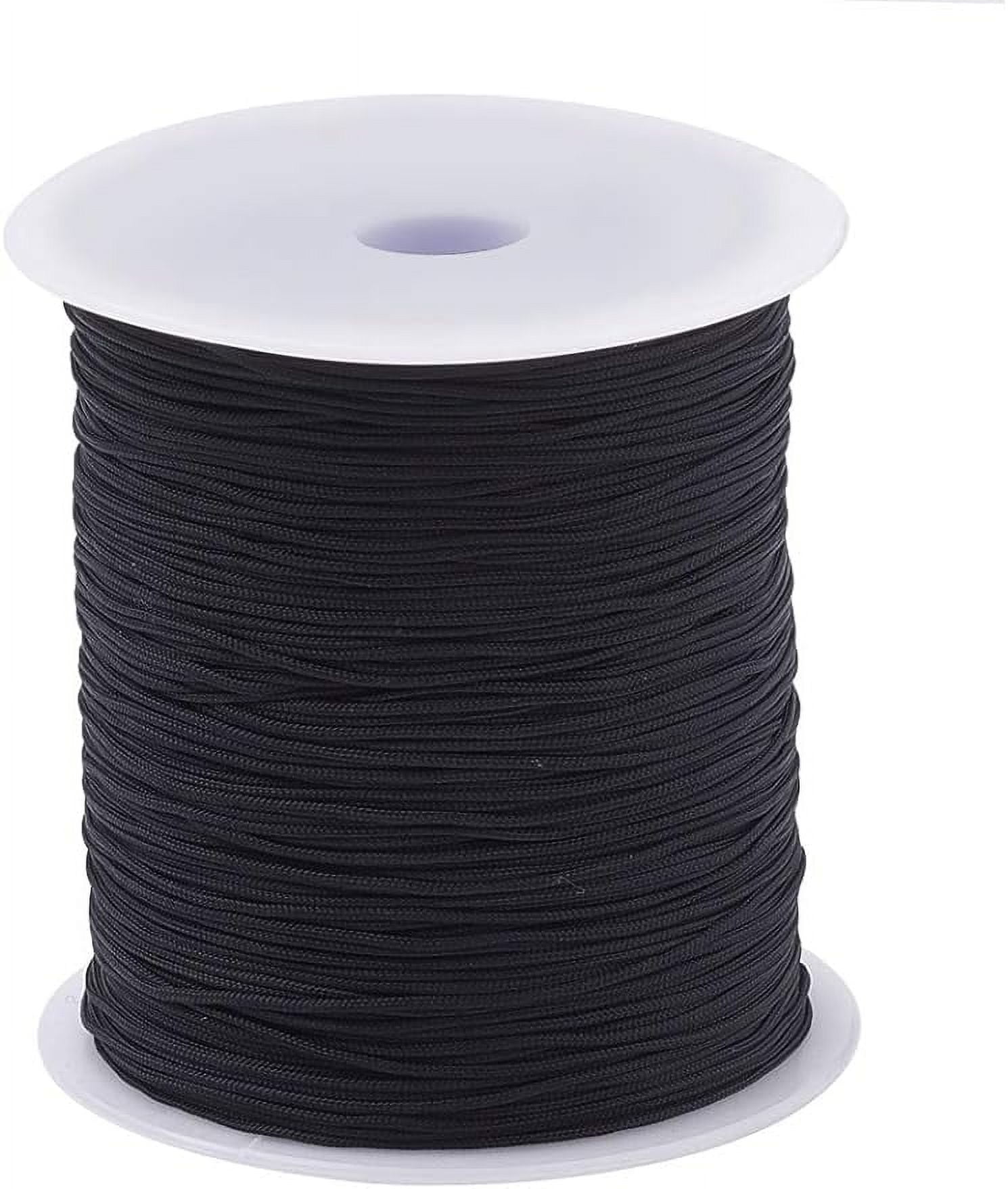 1 Roll About 328 Yards Nylon Jewelry Thread Cord 1mm Shiny Silky ...
