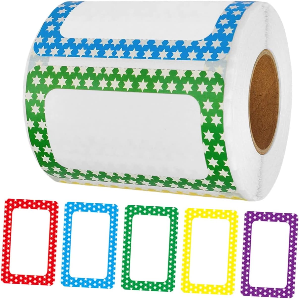 1 Roll Blank Label Stickers Seal Stickers Logo Stickers Stationery ...