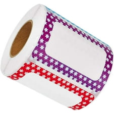 White Circle Stickers