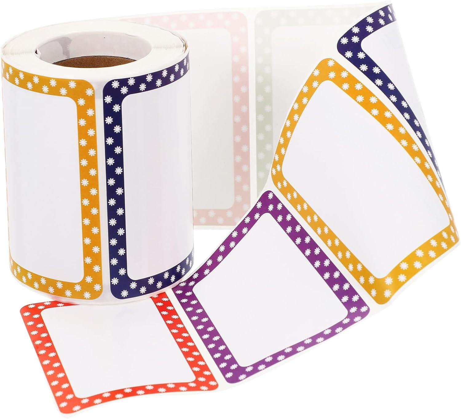 1 Roll Blank Labels Roll of Stickers Blank Stickers Name Tags Name Tags ...