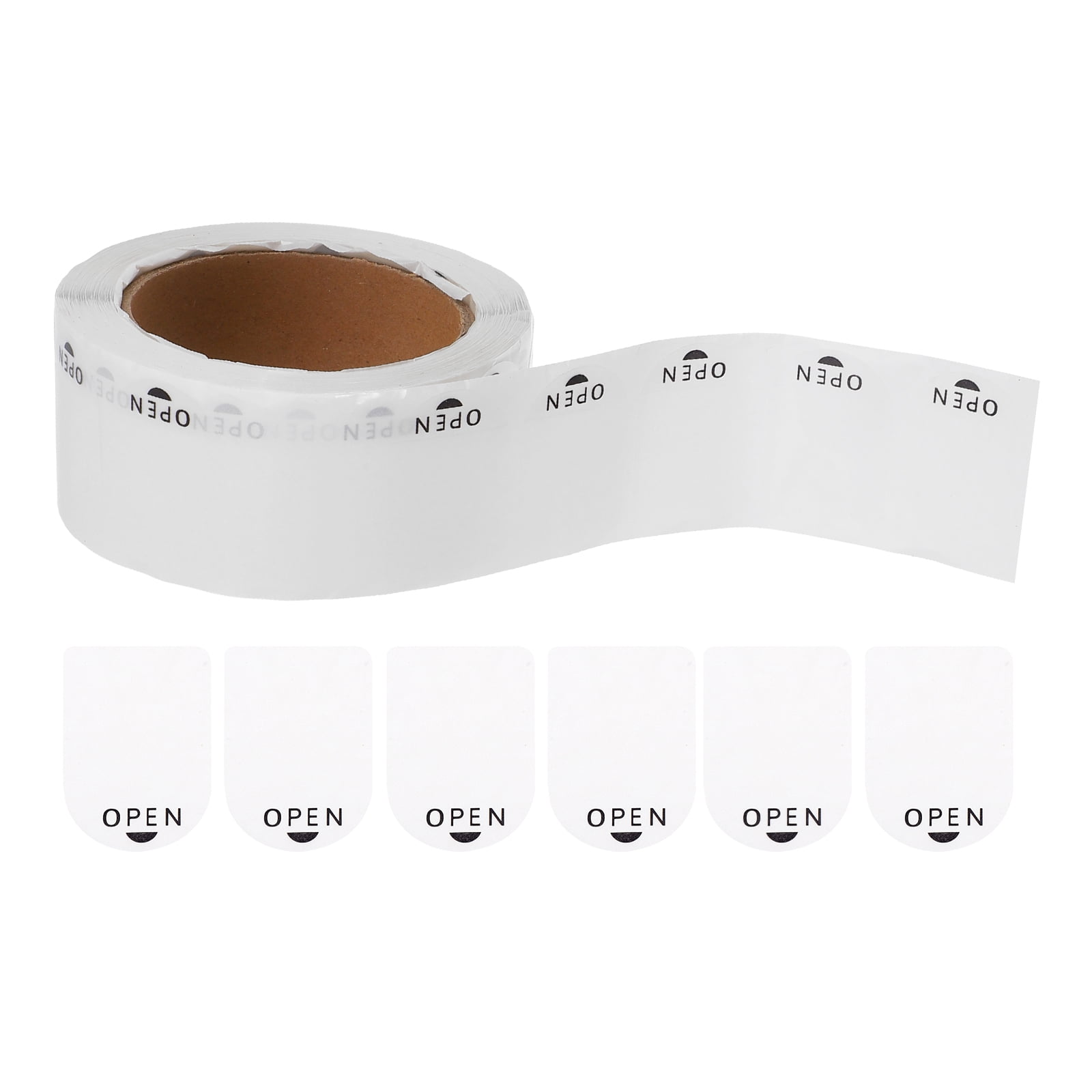 1 Roll Clear Shipping Labels Clear Reinforcement Labels Waterproof ...