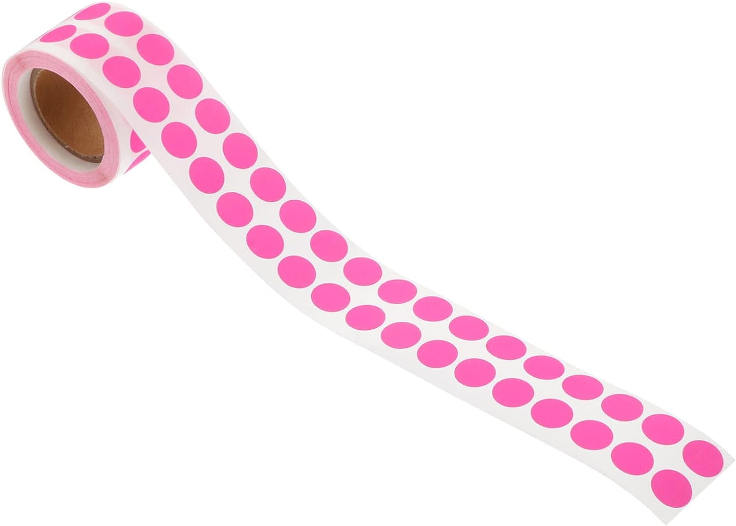 1 Roll Color Coded Stickers Miniture Decoration Round Stickers Small ...