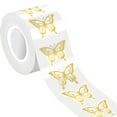 1 Roll Colorful Butterfly Stickers, Safe PVC Decals for Teachers ...