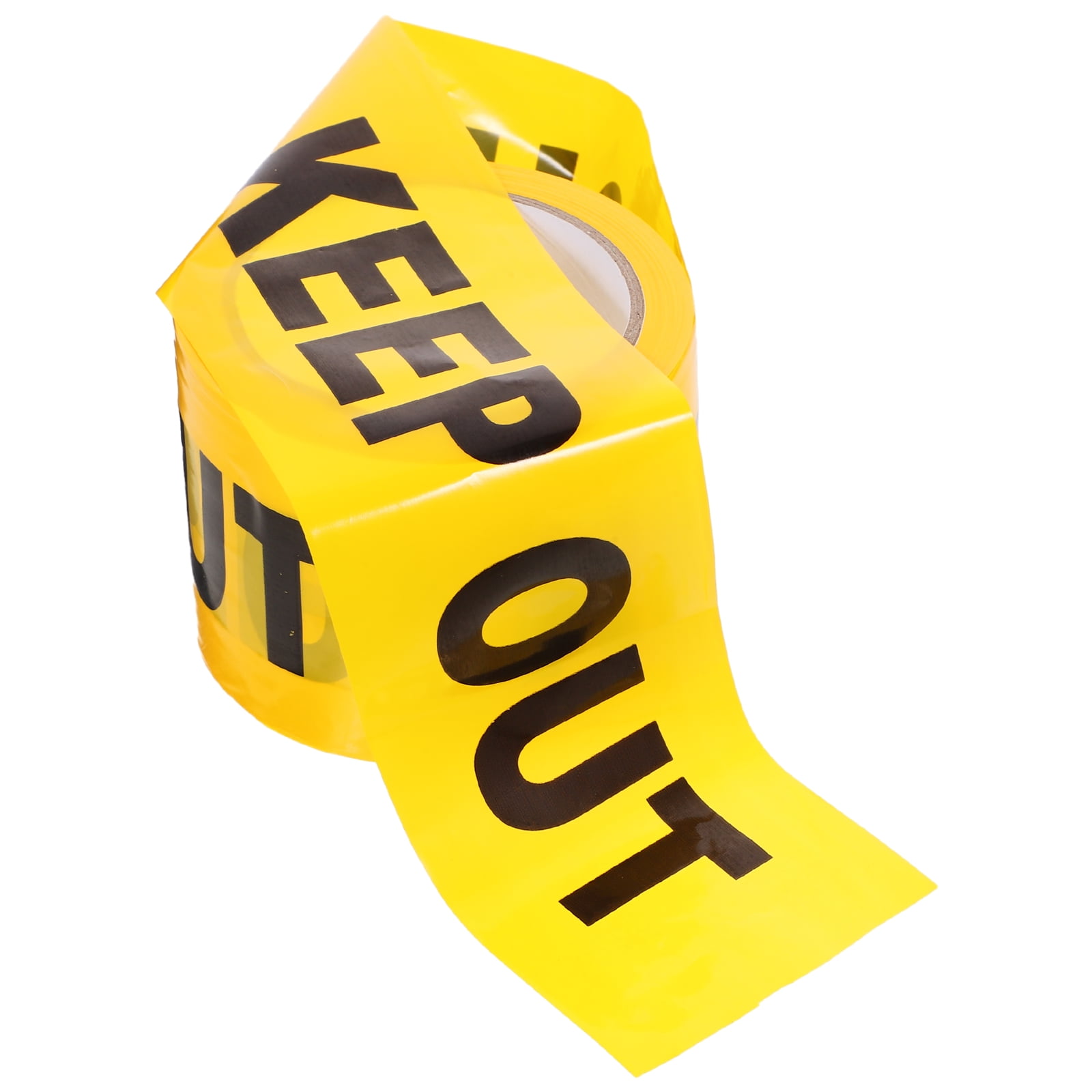 RENACLIPY Non-Adhesive Yellow Pe Caution Tape for Safety and Crime ...