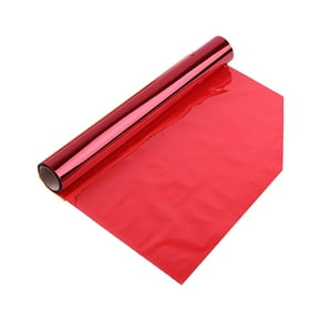 Red Cellophane Wrap