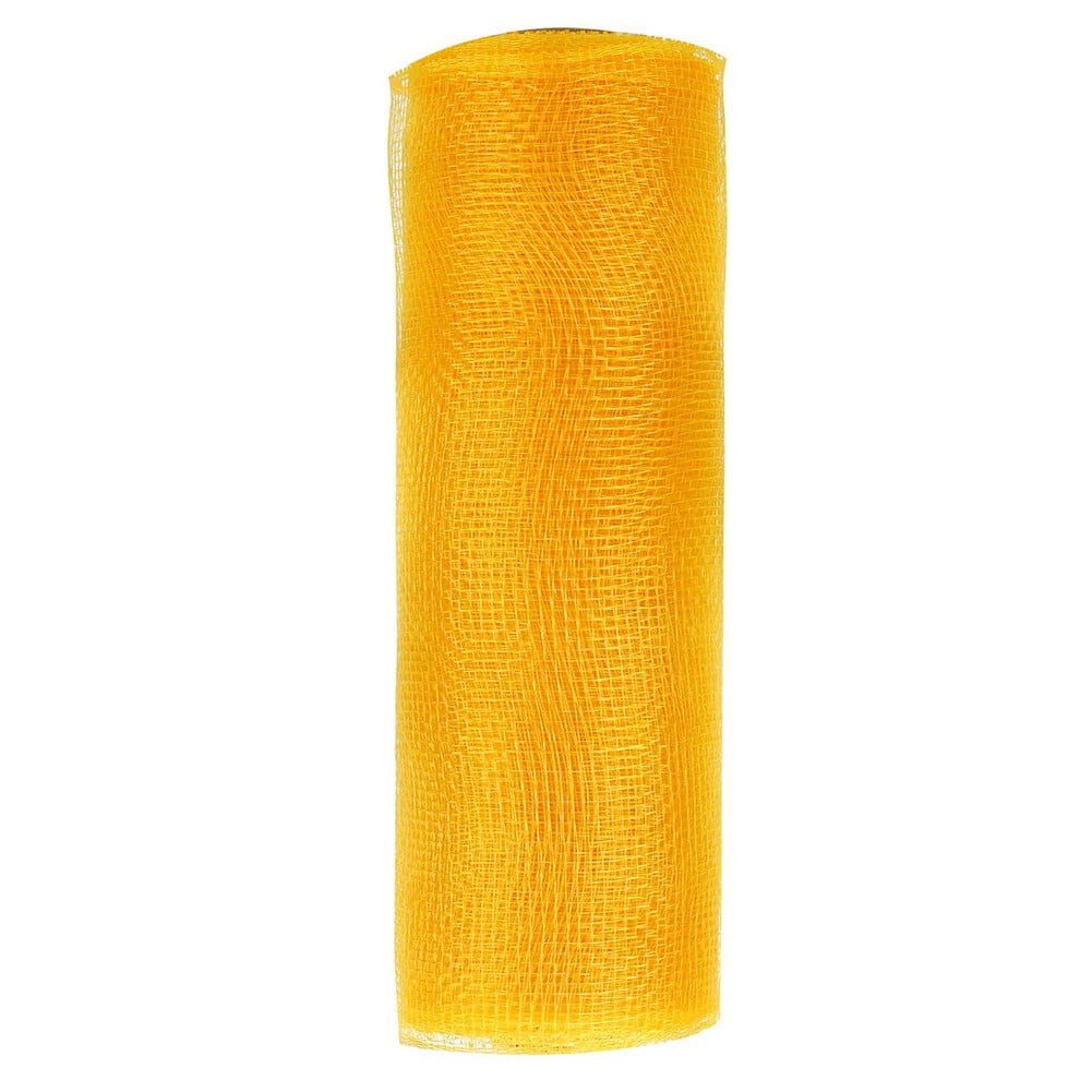 1 Roll Diy Craft Ribbon Wrapping Net Bows Deco Mesh 10 Yards Gold Wire ...