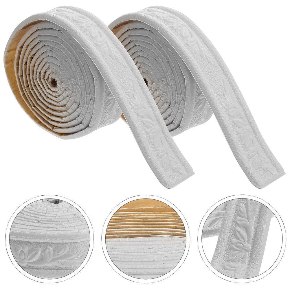 1 Roll Edging Strip Border Wall Trim Decorative Skirting Border Self ...