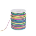 1 Roll Elastic String for Bracelets, Sturdy Rainbow Elastic Cord for ...