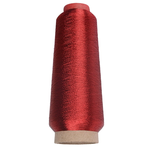 1 Roll Embroidery Thread with Metallic Luster DIY Polyester Wide ...
