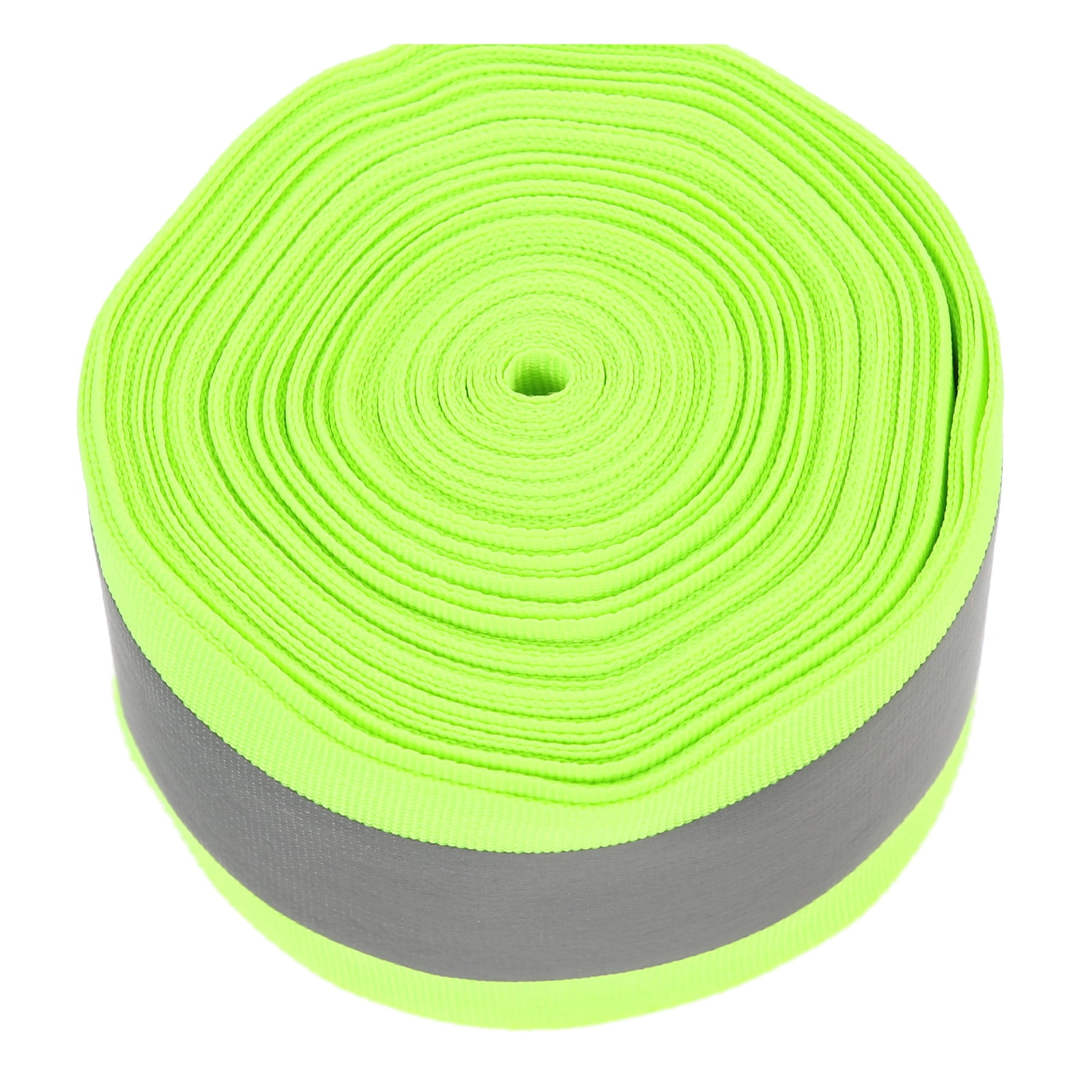 1 Roll Fabric Reflective Safety Tape Sew-on Warning Tape Strip Webbing ...