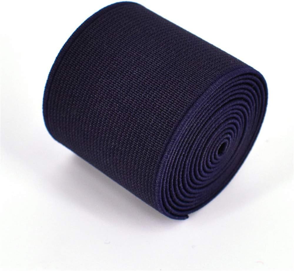 1 Roll Flat Elastic Cord 1.5-Inch Wide by 3-Yard Double-Side Twill ...