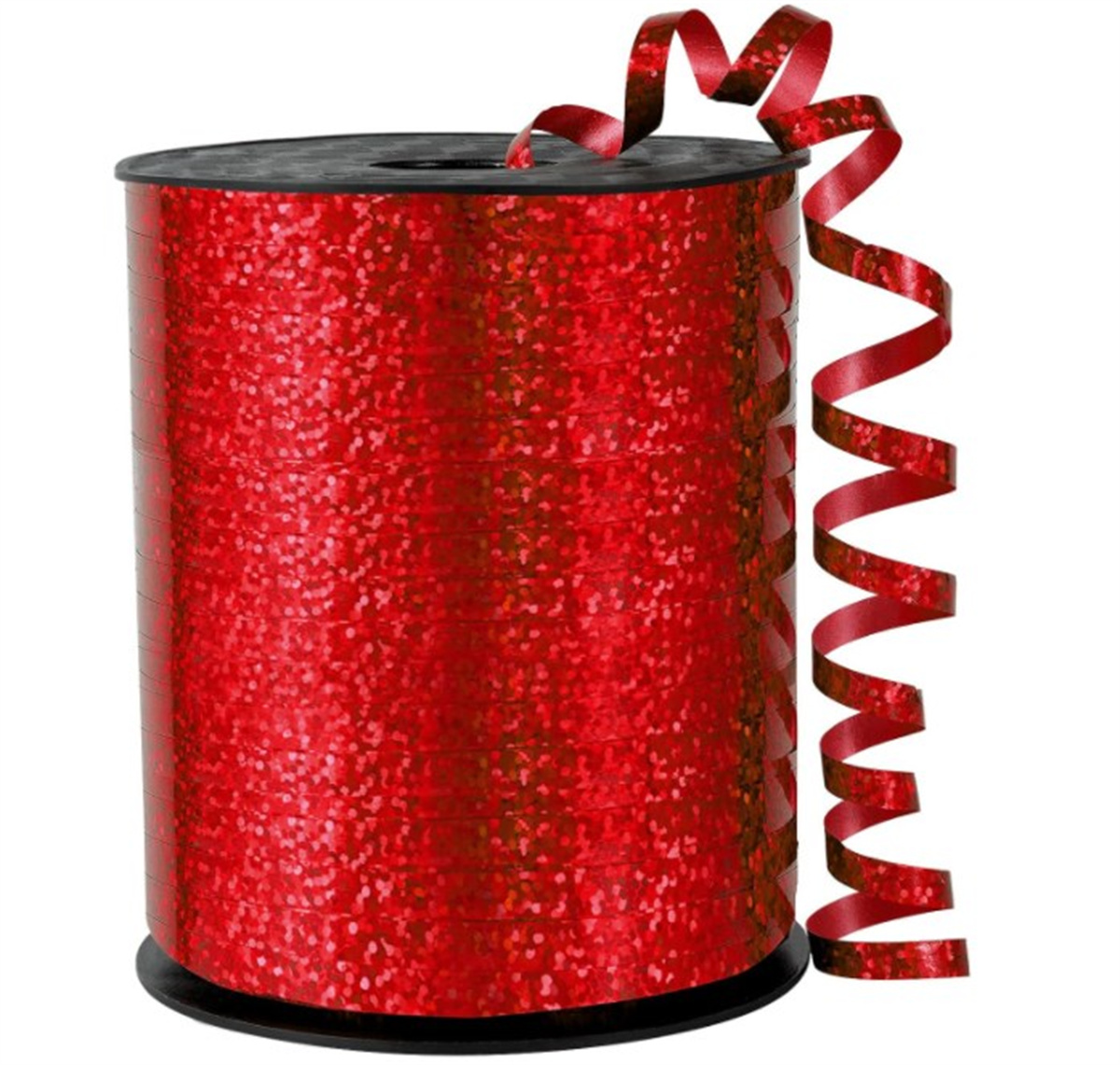 1 Roll Gift Box Wrapping Ribbon,Red Ribbon Crimped Curling,Aluminum ...