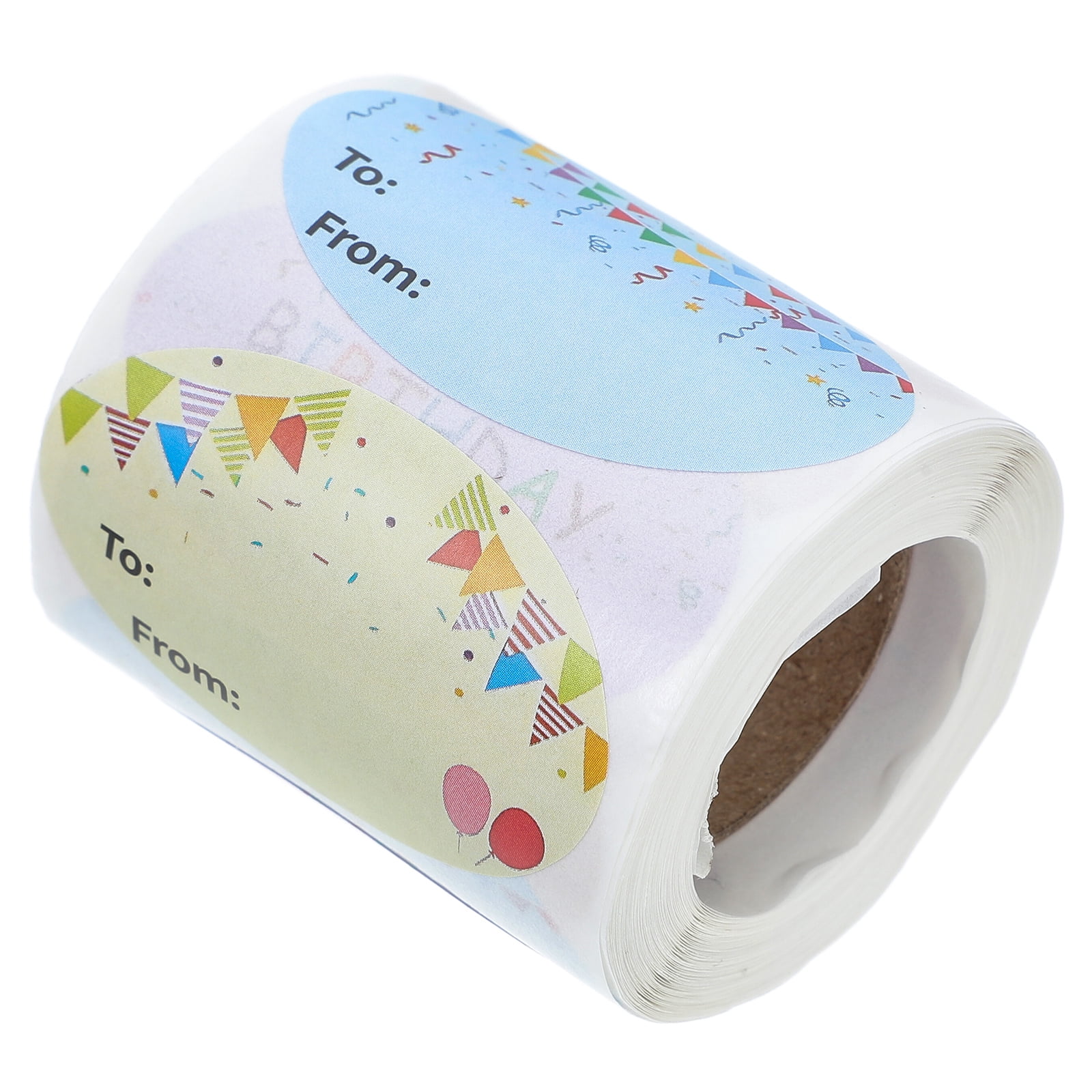 Worgeous Happy Birthday Stickers for Kids Party Favors and Envelope ...