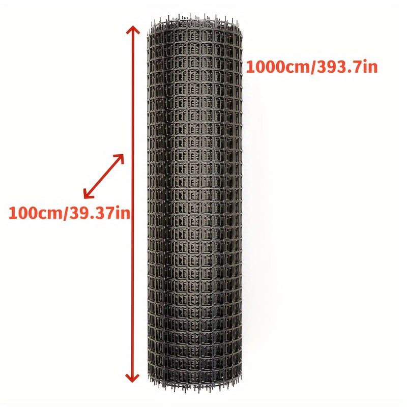 1 Roll of Heavy-Duty Plastic Chicken & Duck Fence Netting - Durable ...