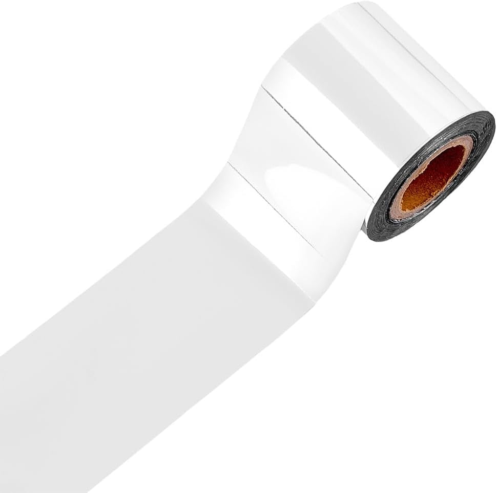 1 Roll Hot Foil Stamping Papers 60m Silver Heat Foil Transfer Sheets ...