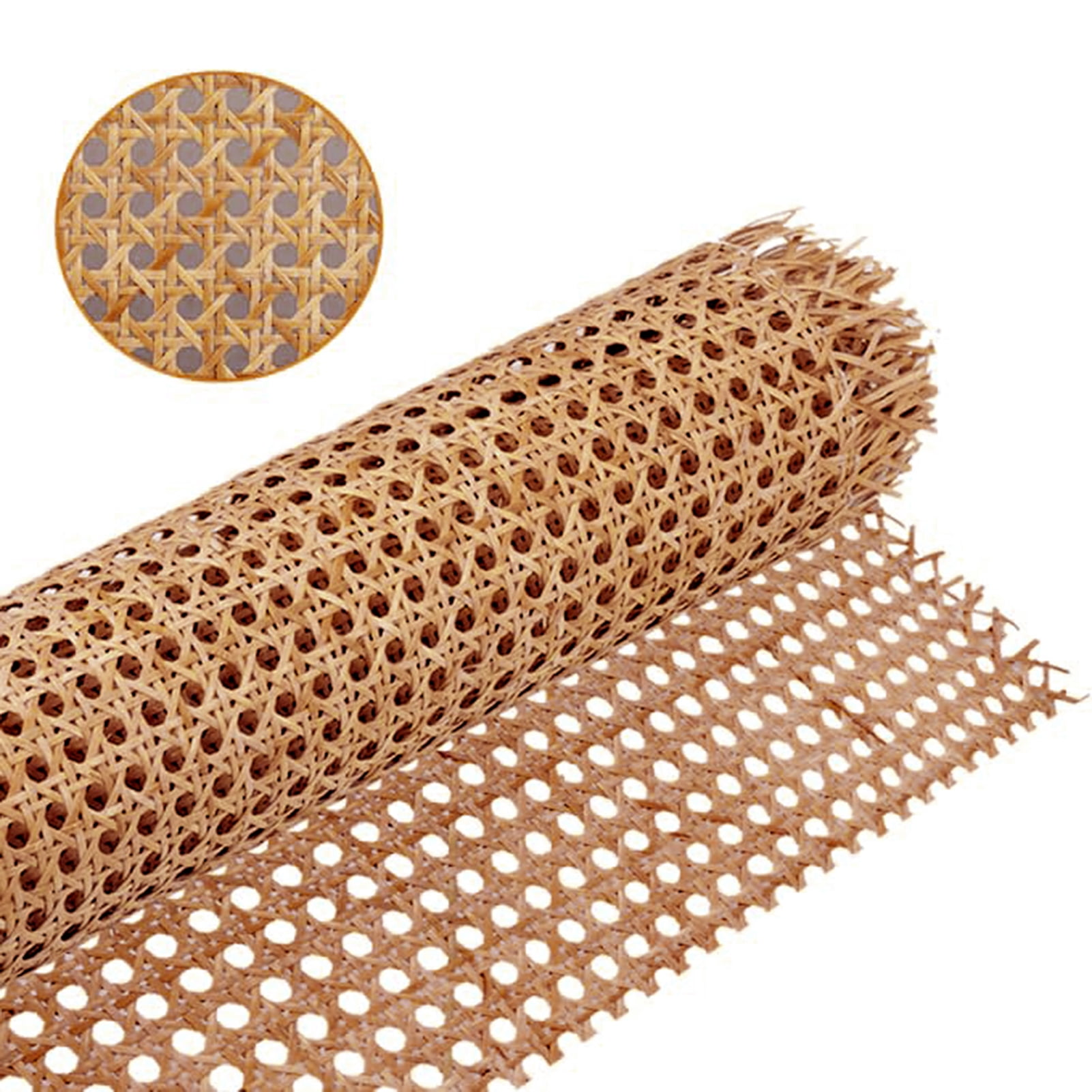 1 Roll Imitation Rattan-Net Burr Free Strong DIY Caning Furniture Decor ...