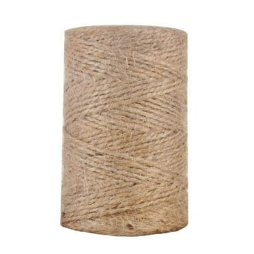 Natural Jute Rope Spool Real Macrame Craft Thread Jewelry String Roll ...
