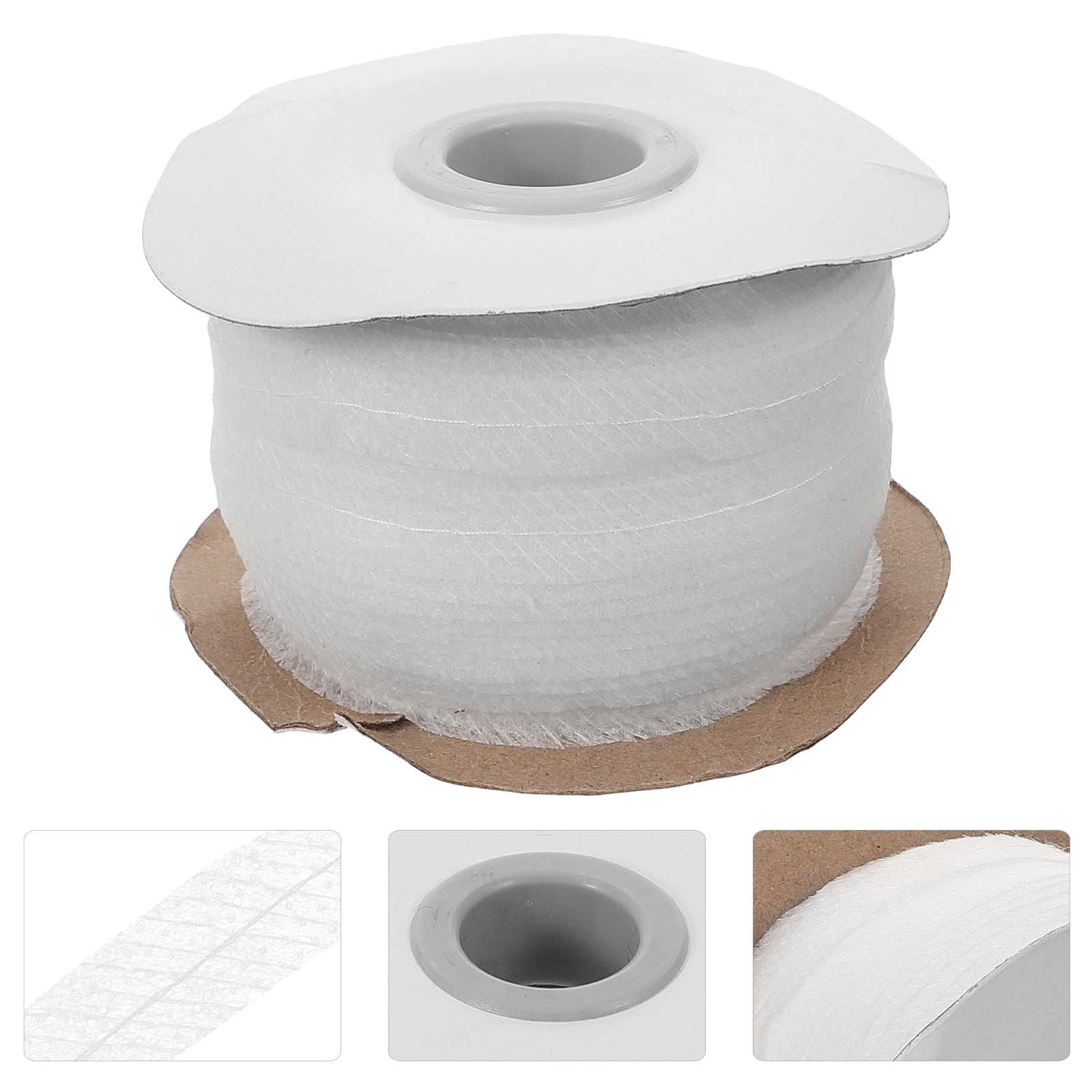 FOLOYORI Fusible Interfacing Fabric White 1 Roll 3937.01X0.39X0.04In ...