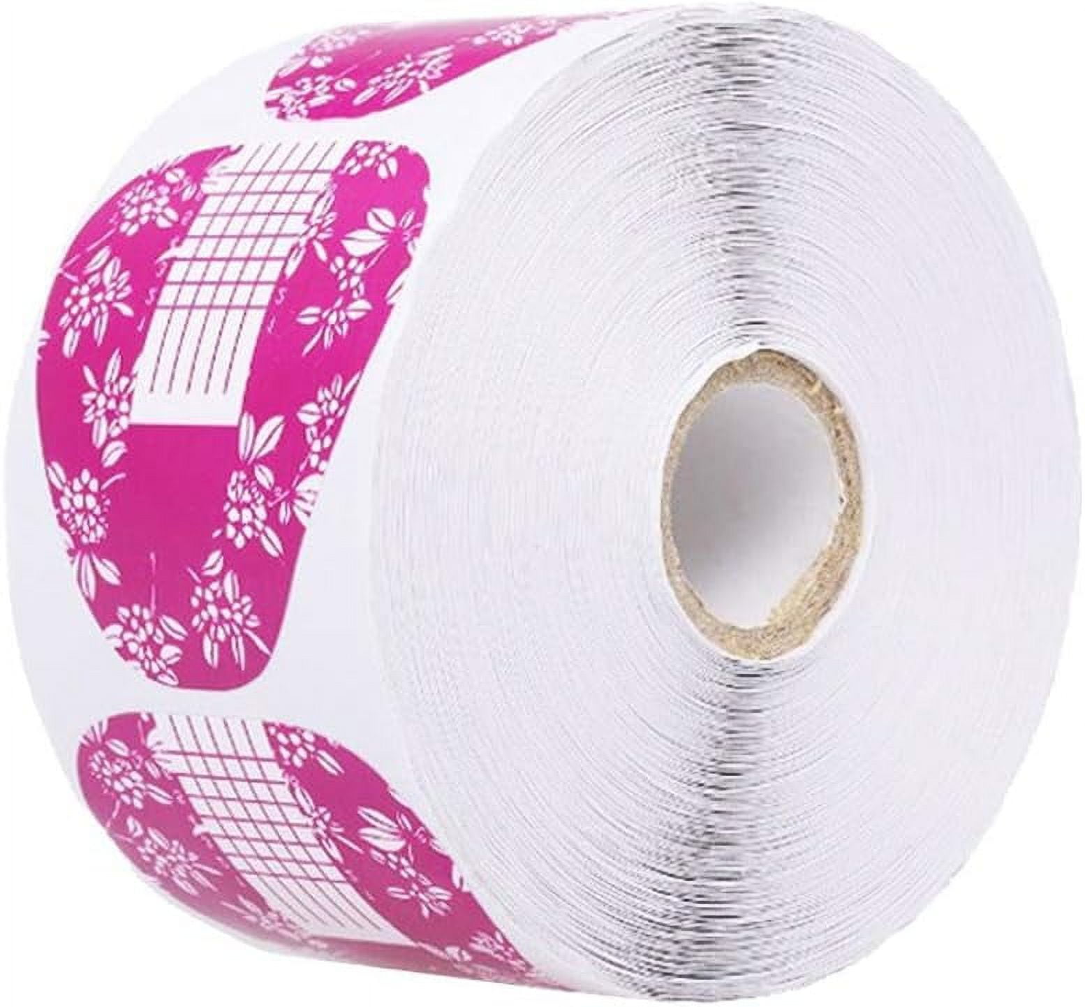 1 Roll Manicure Extension Paper Stickers Broken Pattern Horseshoe Nail ...