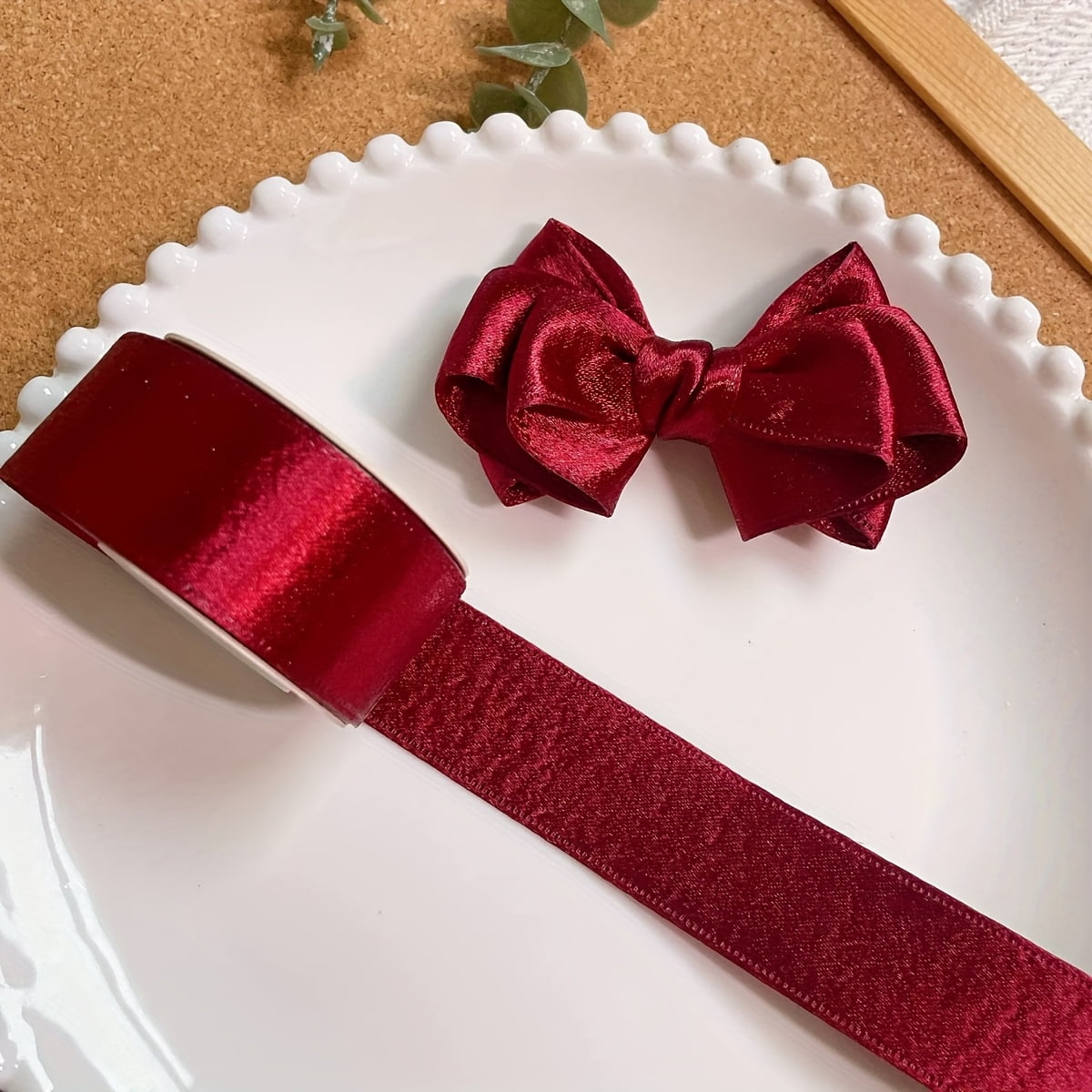 1 Roll Metallic Gold Wide Ribbon, Heavy-Duty Self-Adhesive Gloss for ...