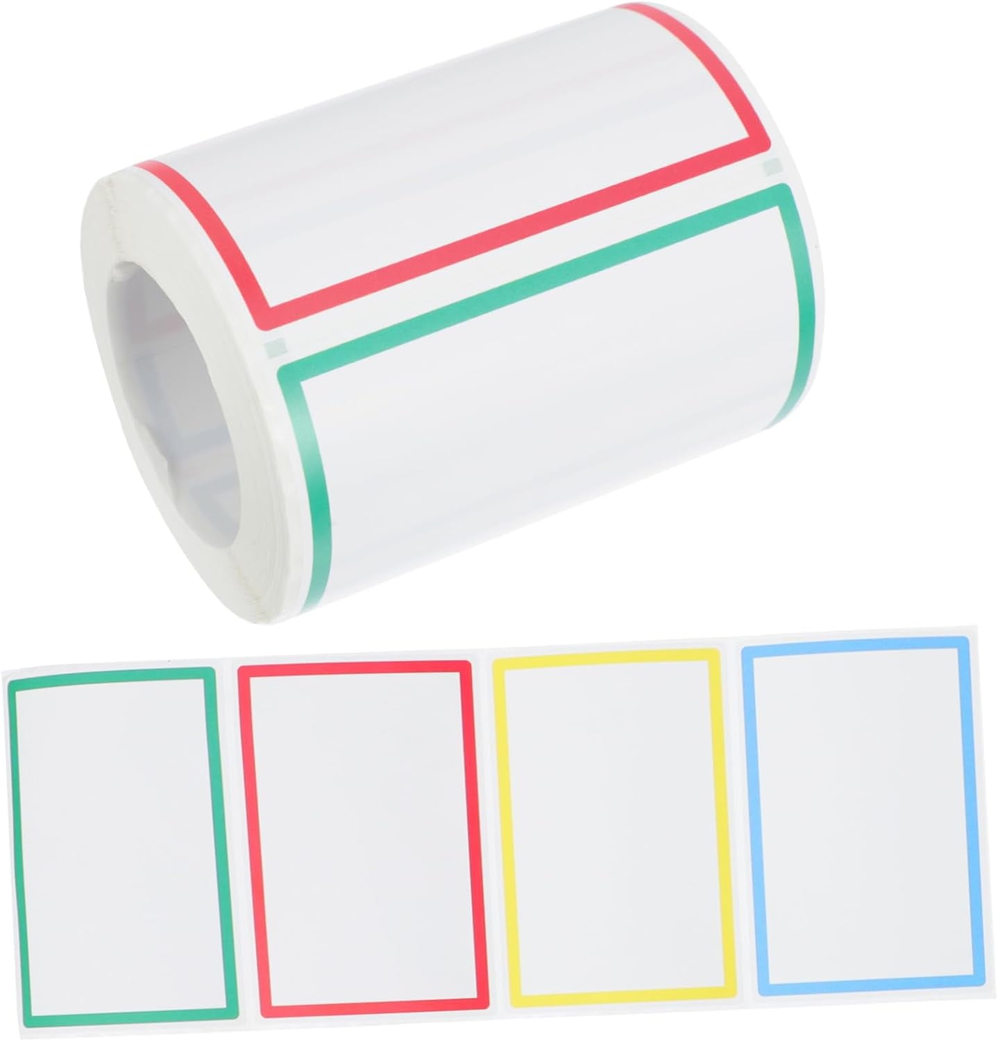 1 Roll Name Tag Logo Stickers Removable Stickers Square Labels Tags ...