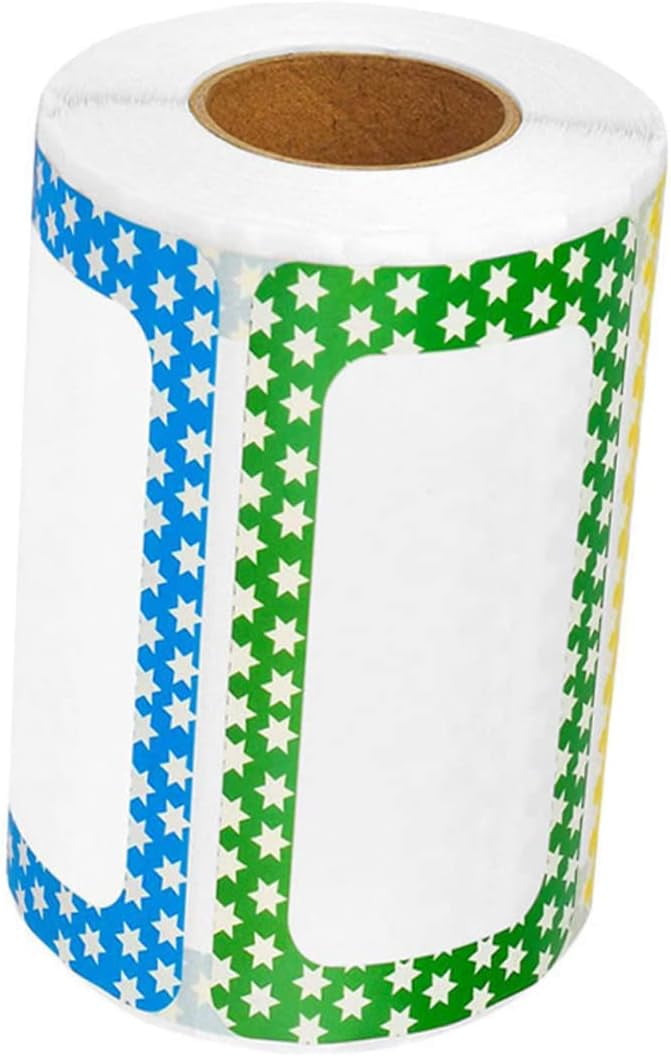 1 Roll Name Tag Stickers Gift Tags Stickers Tags for Clothes Name Tags ...