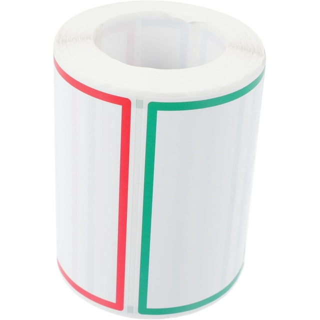 1 Roll Name tag Blank Label Stickers Adhesive Notes Stickers Tag ...