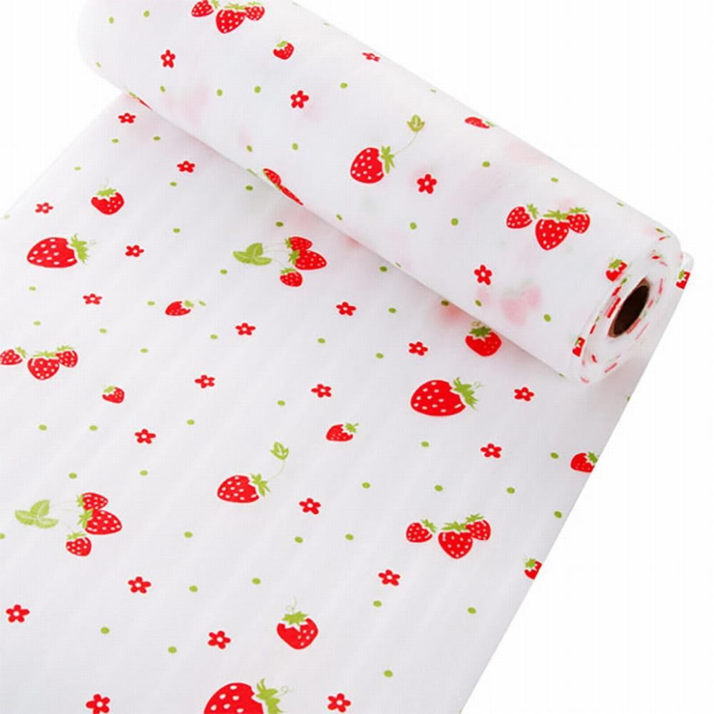 1 Roll Non-Slip Mat Kitchen Drawer Liner Pad Shelf Underlay Protect ...