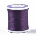 1 Roll Nylon 66 Coated Beading Threads for Seed Beads Purple 0.1mm ...