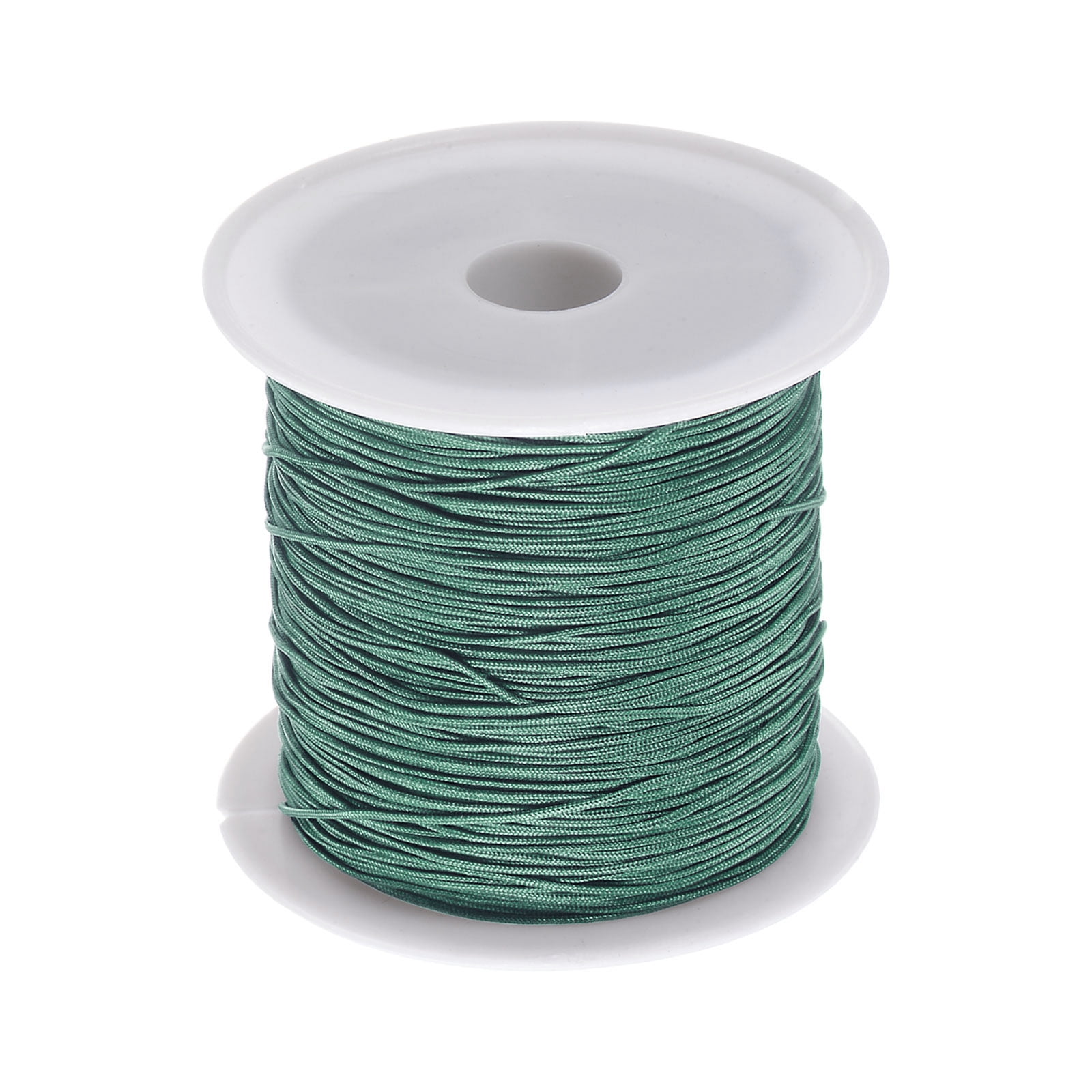 1 Roll Nylon Beading Thread Knotting Cord 0.6mm 50 Yards Braided Nylon ...