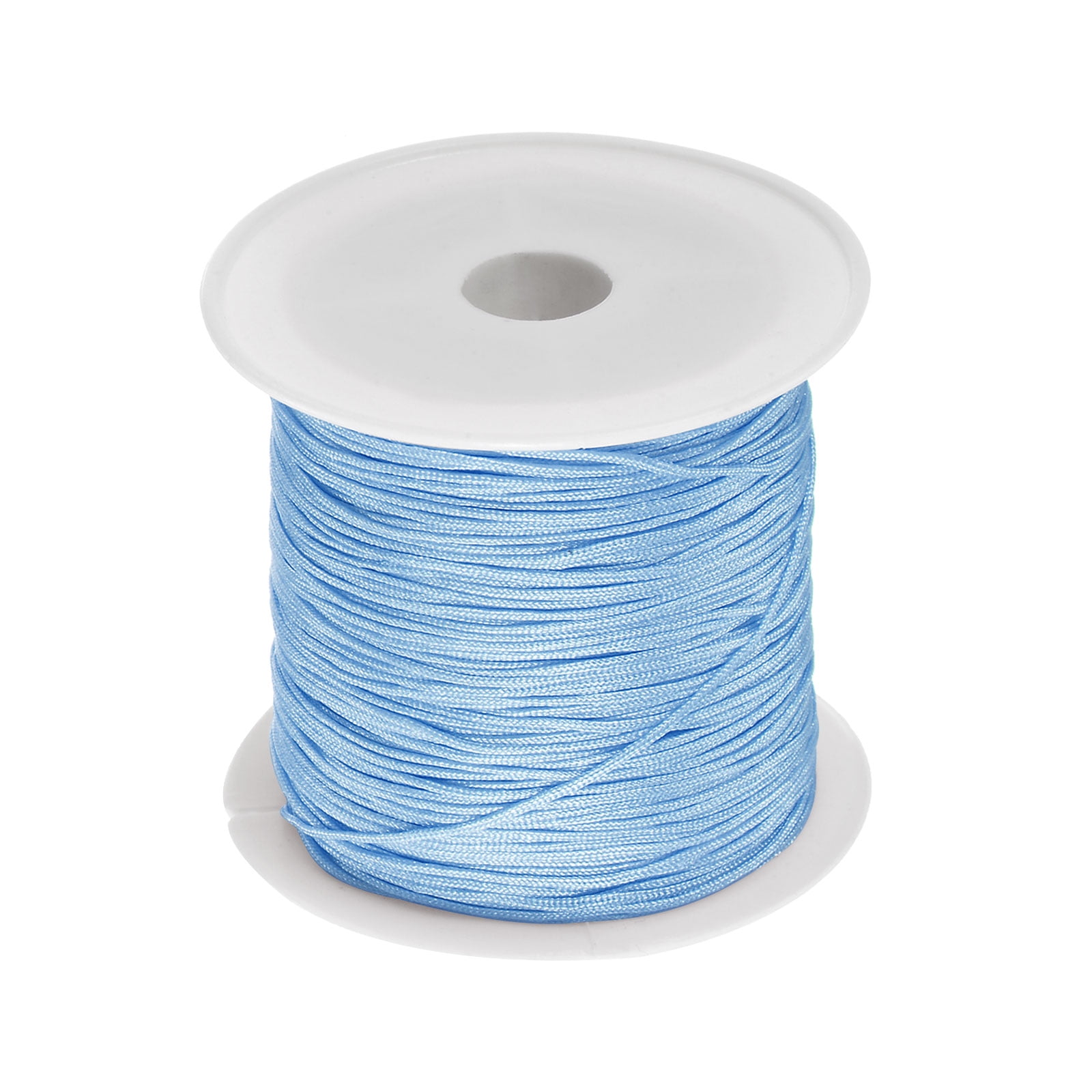 1 Roll Nylon Beading Thread Knotting Cord 0.6mm 50 Yards Braided Nylon ...