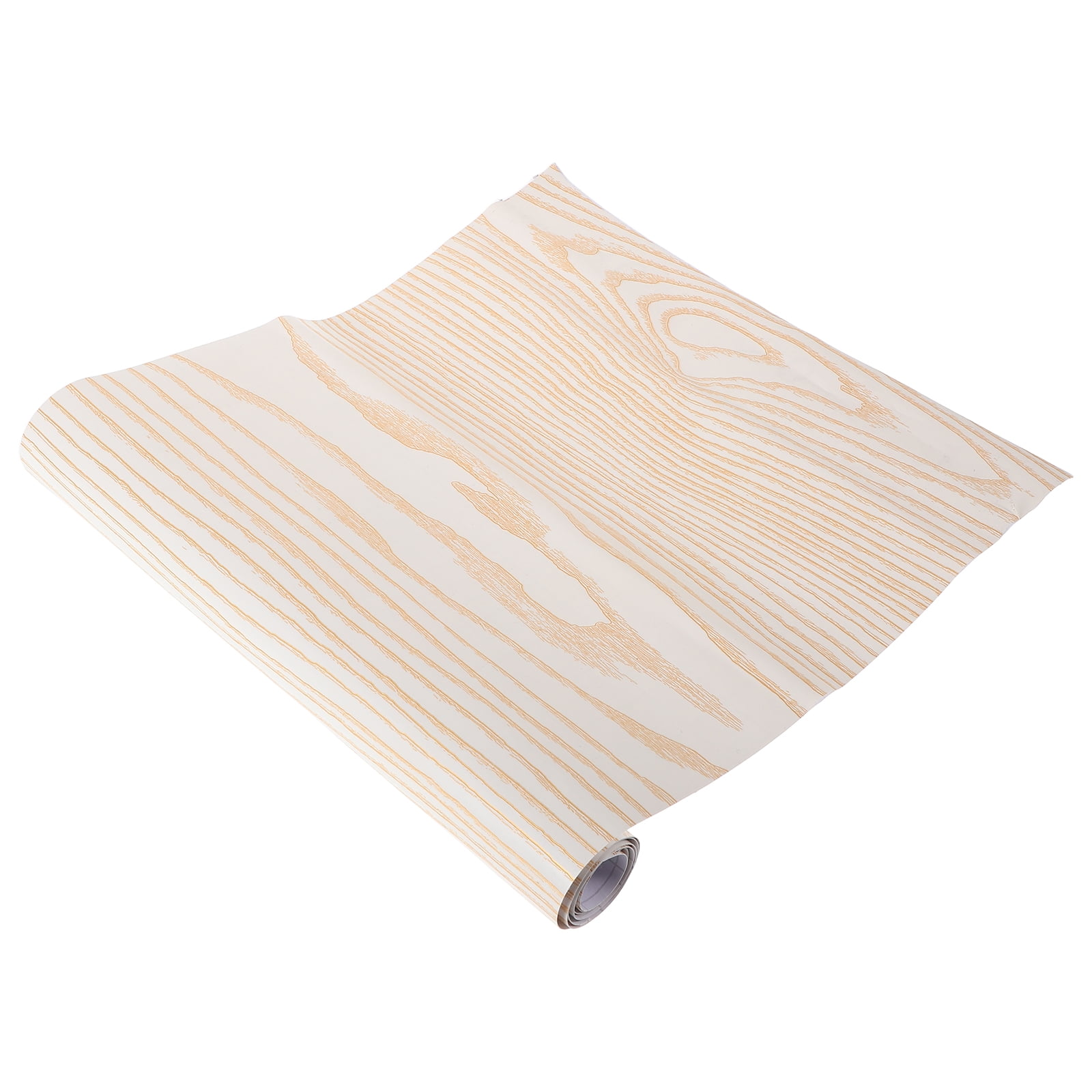 1 Roll Of Car Interior Wood Grain Wrap Self-Adhesive Dashboard Sticker ...