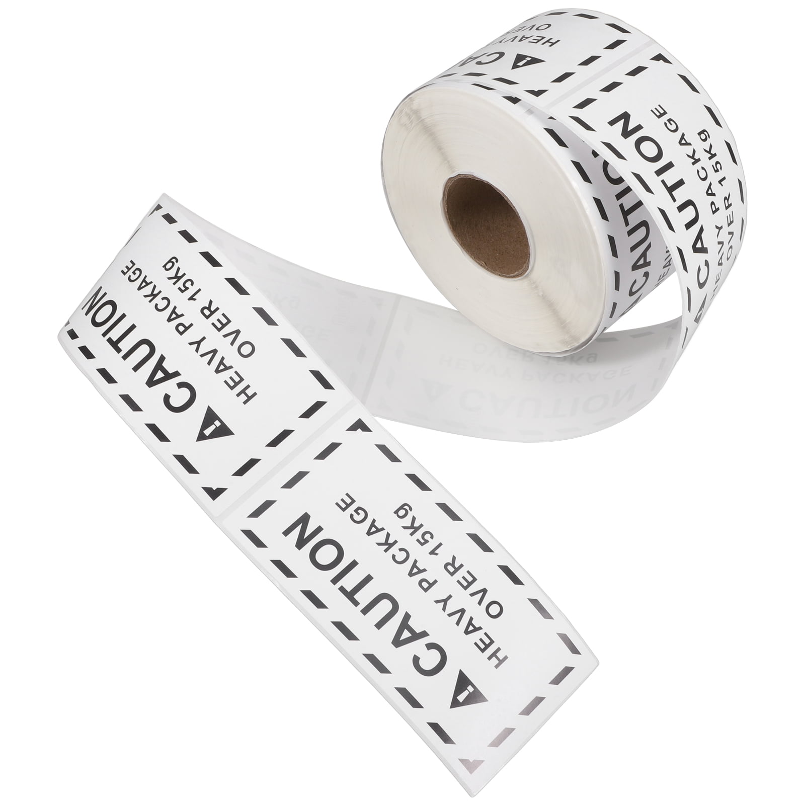 1 Roll Of Caution Heavy Warning Sticker Printed Heavy Object Labels ...