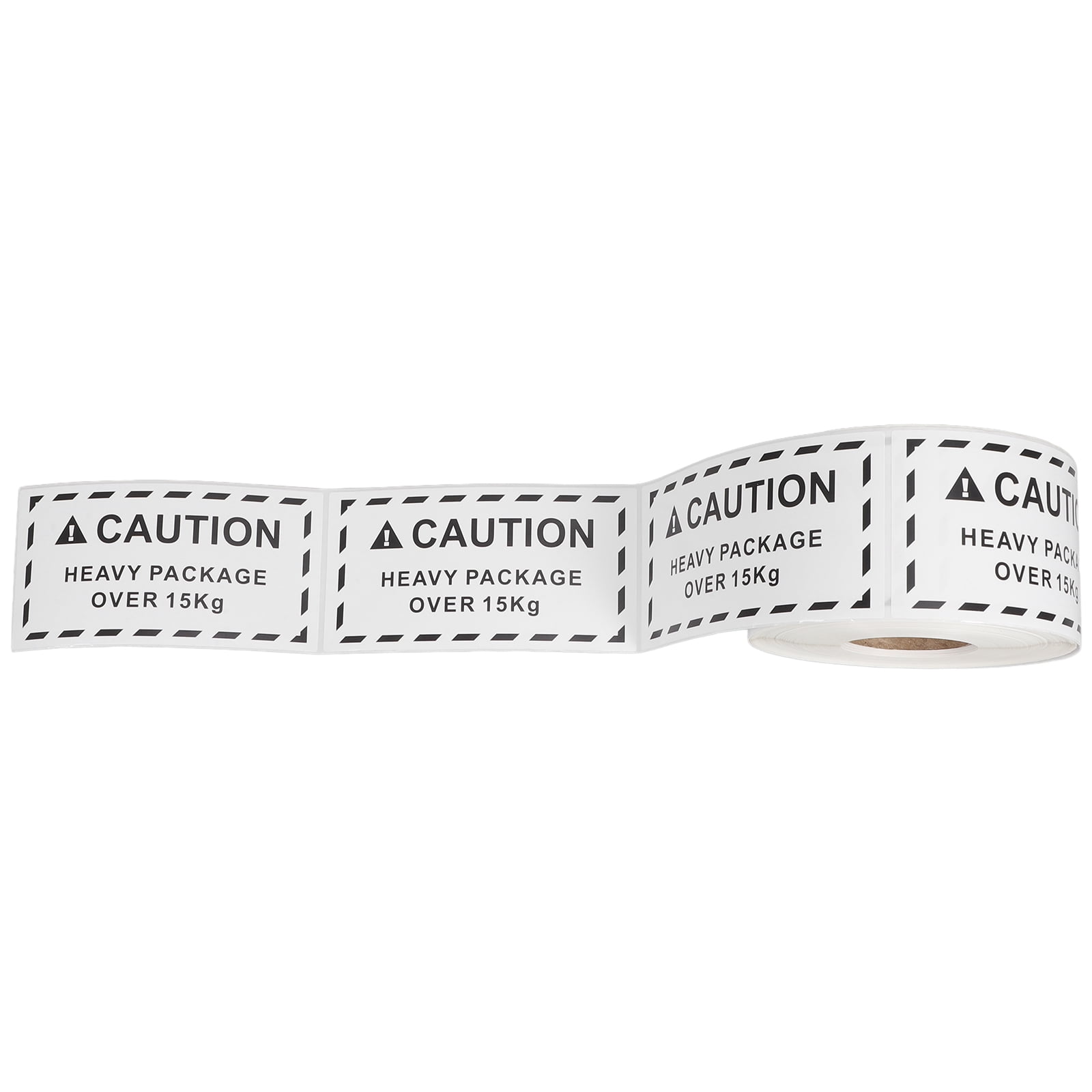 1 Roll Of Caution Heavy Warning Sticker Printed Heavy Object Labels ...