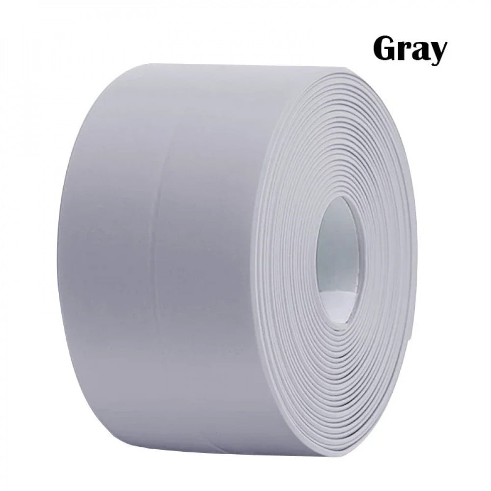 1 Roll PVC Sealing Tape For Bathroom Bath Toilet Kitchen Caulk Strip ...