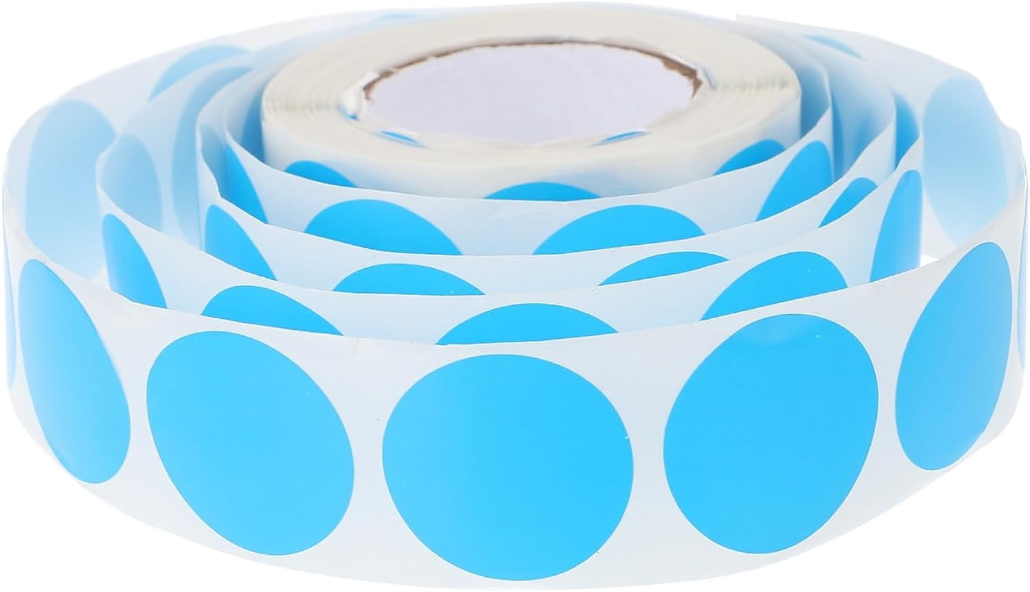 1 Roll Paper Label Round Stickers Color Stickers Colored Labels ...