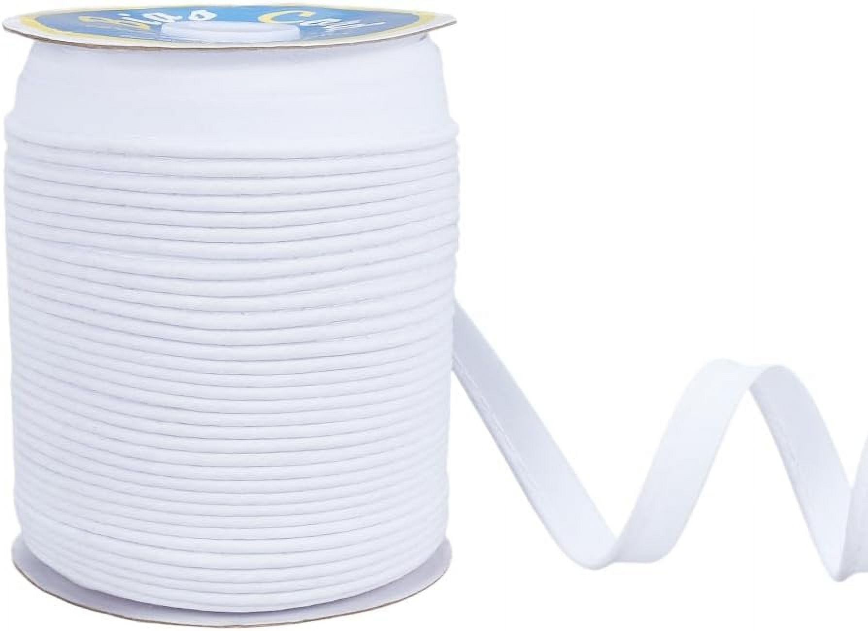 1 Roll Polycotton Bias Piping Cord Bias Tape with Welting Cord for ...