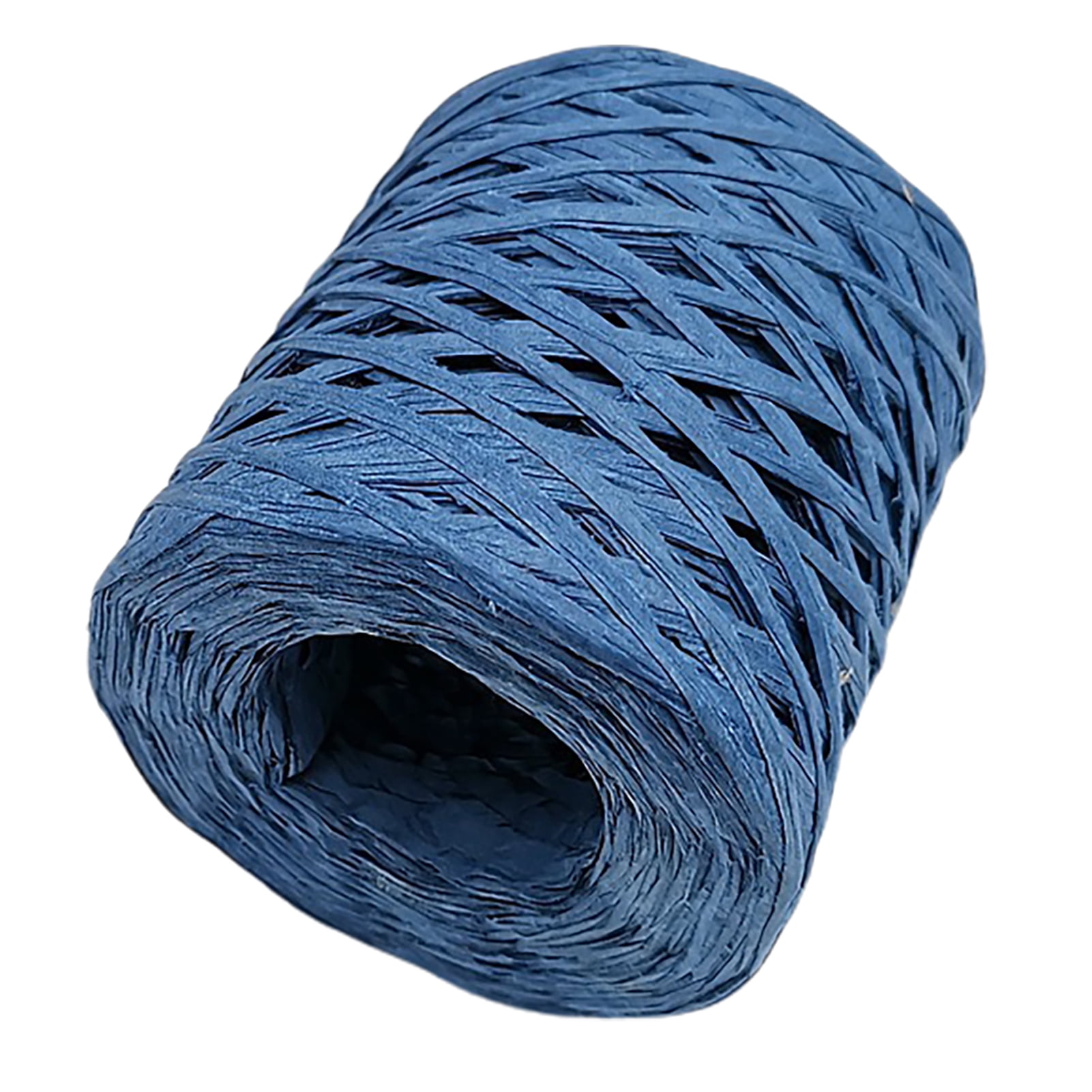 1 Roll Raffia Yarn Decorative Widely Applied Wrapping Gift Raffia Straw ...