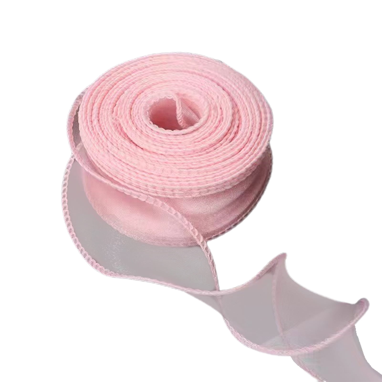 1 Roll Ribbon Soft Floral Bouquets Packaging Nylon Yarn Ribbon DIY Gift ...