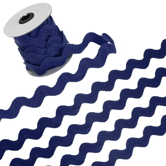 1-Roll Rick Rack Trim, 10 Yard 20mm / 0.8 Inch Wave Bending Fringe ...