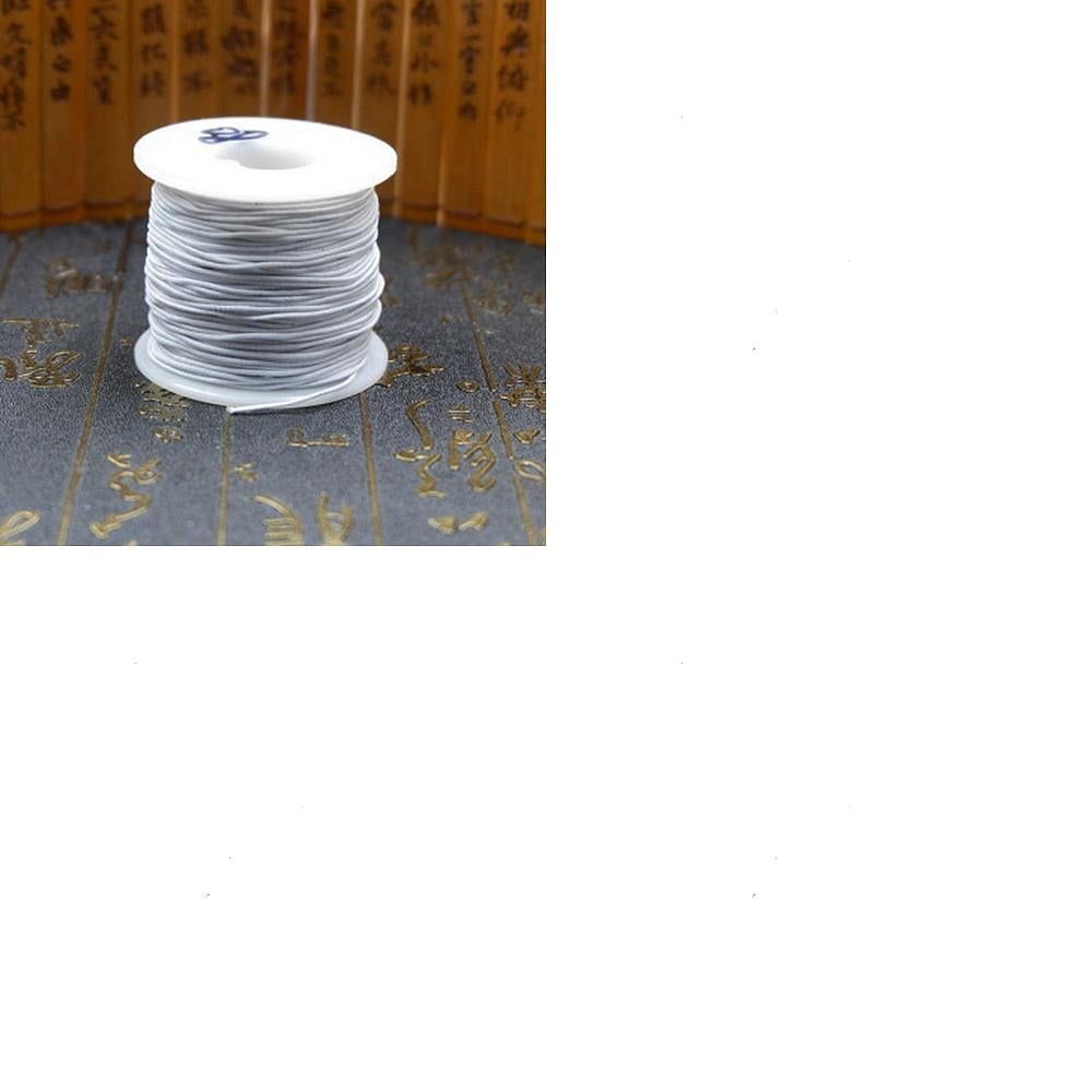 1 Roll Round Elastic Cord Stretchy Thread Stretch String for Clothing ...
