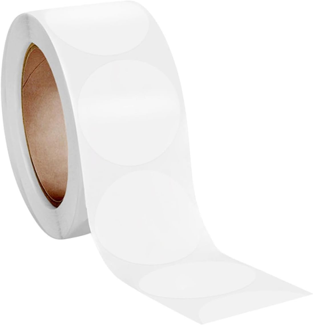 1 Roll Round Transparent Sticker Printable Tags Clear Round Stickers ...
