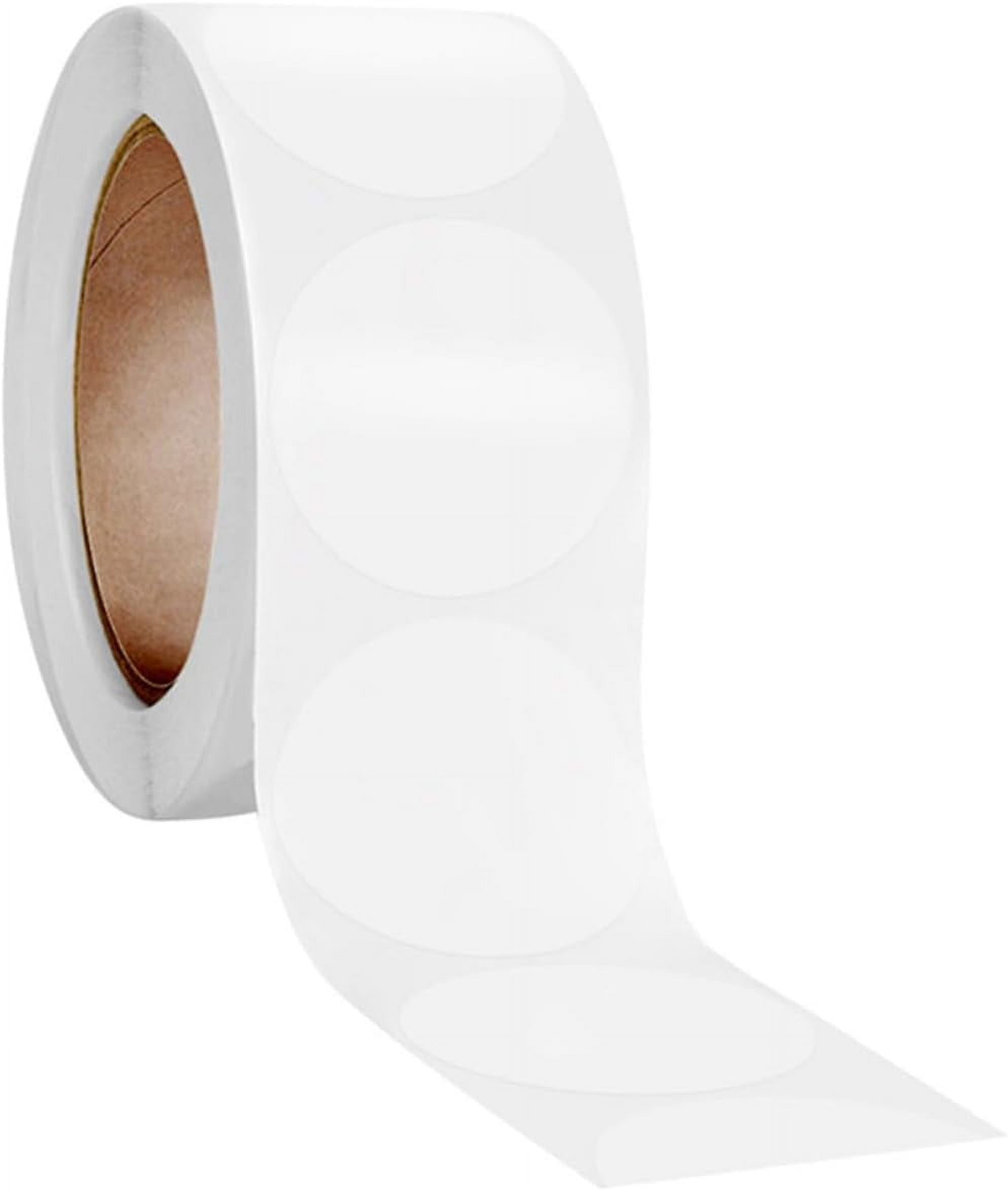 1 Roll Round Transparent Sticker Printable Tags Clear Stickers Clear ...