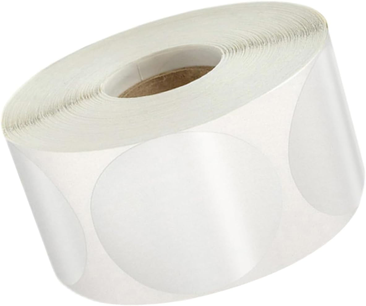 1 Roll Round Transparent Sticker Seal Stickers Printable Stickers Round ...